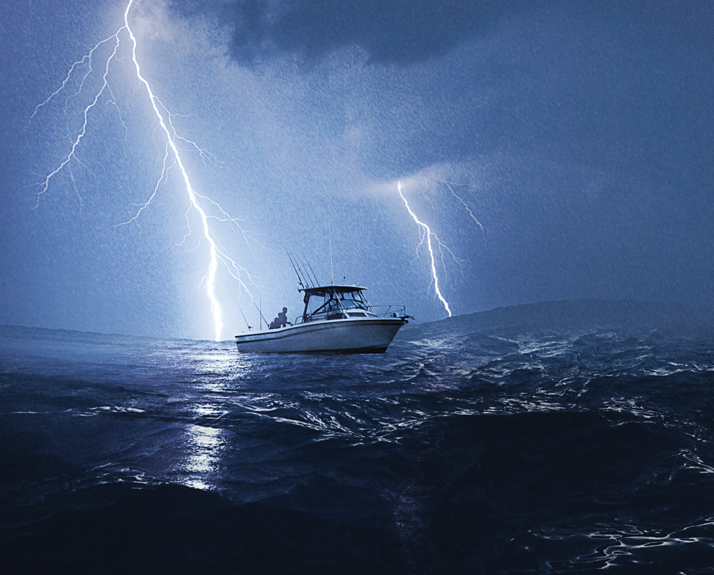 Marine Lightning Protection | Lightning protection when out at sea